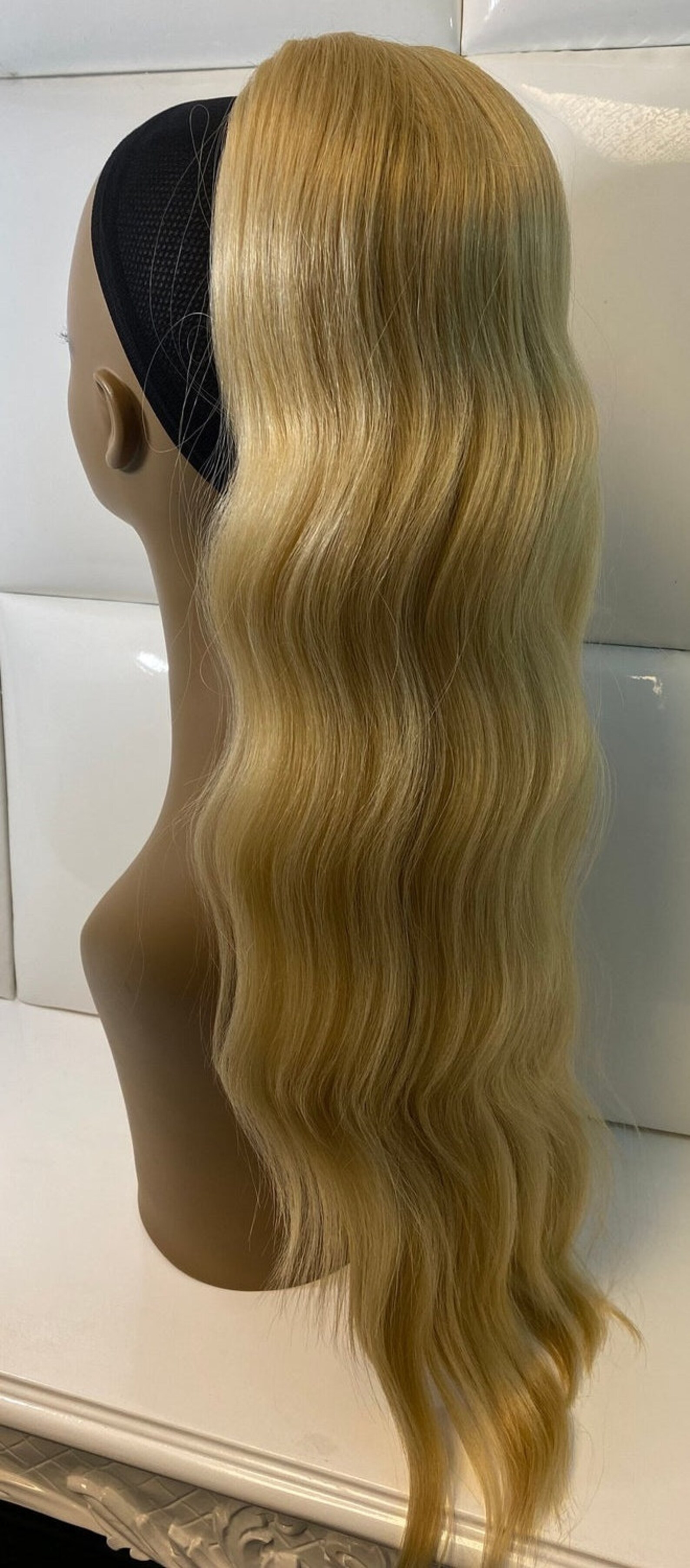 Drawstring Ponytail bundle Wrap LIGHT HONEY BLONDE vanilla - Etsy