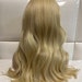 LIGHT BLONDE Lace Front Wig Messy Waves Wavy Fairycore - Etsy