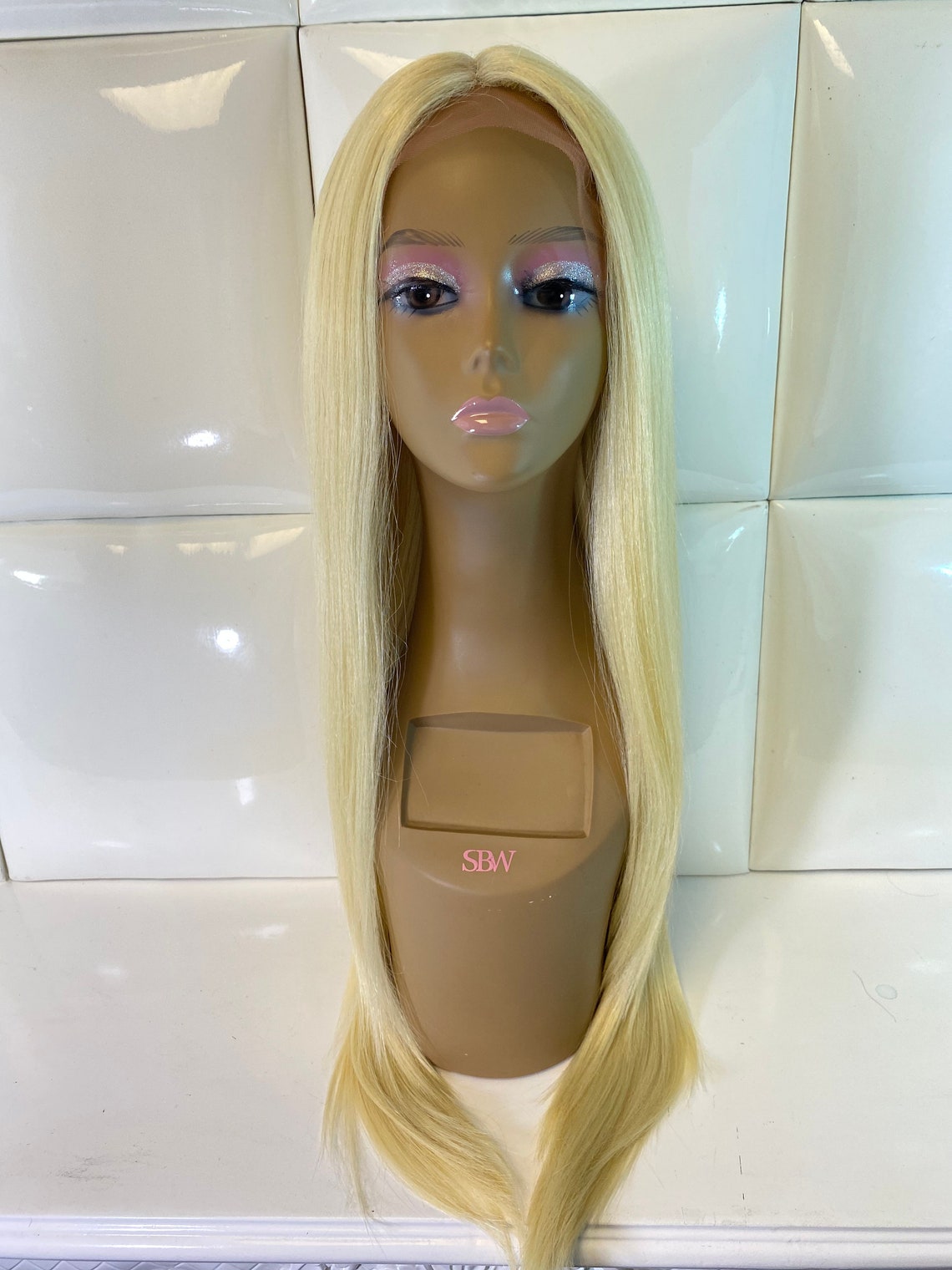 Swiss Lace Front Wig LIGHT BEACH BLONDE Extra Long - Etsy