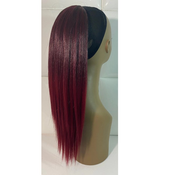 Red Hair Extensions - Etsy