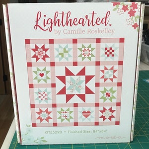 Lighthearted - Adore Quilt Kit by Camille Roskelley for Moda - 84” X 84 ...
