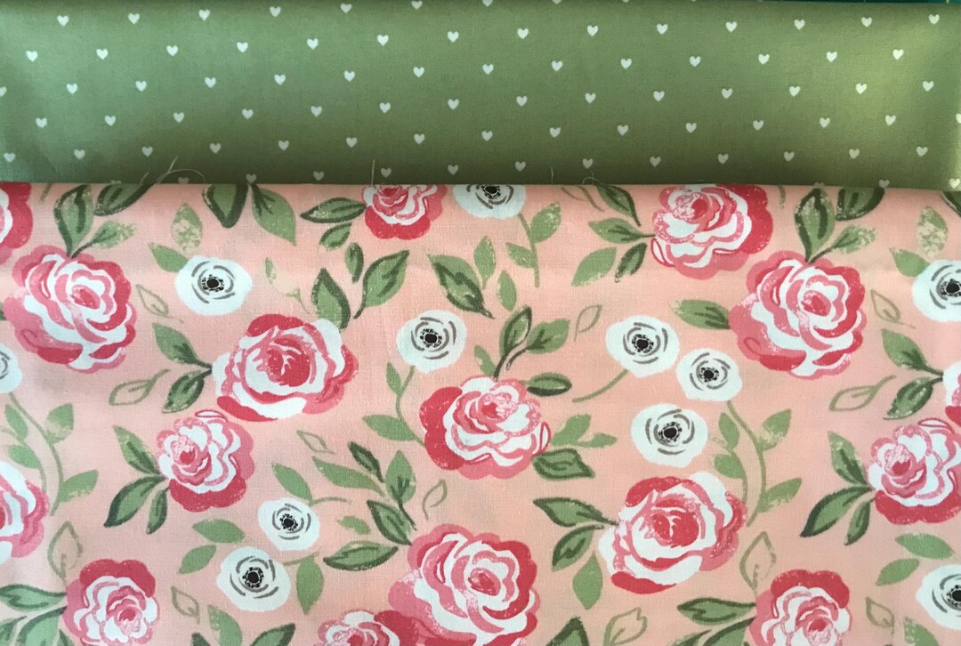 Love Note Fabric Bundle 3 Yds 2 Prints by Lella Boutique for Moda - Etsy