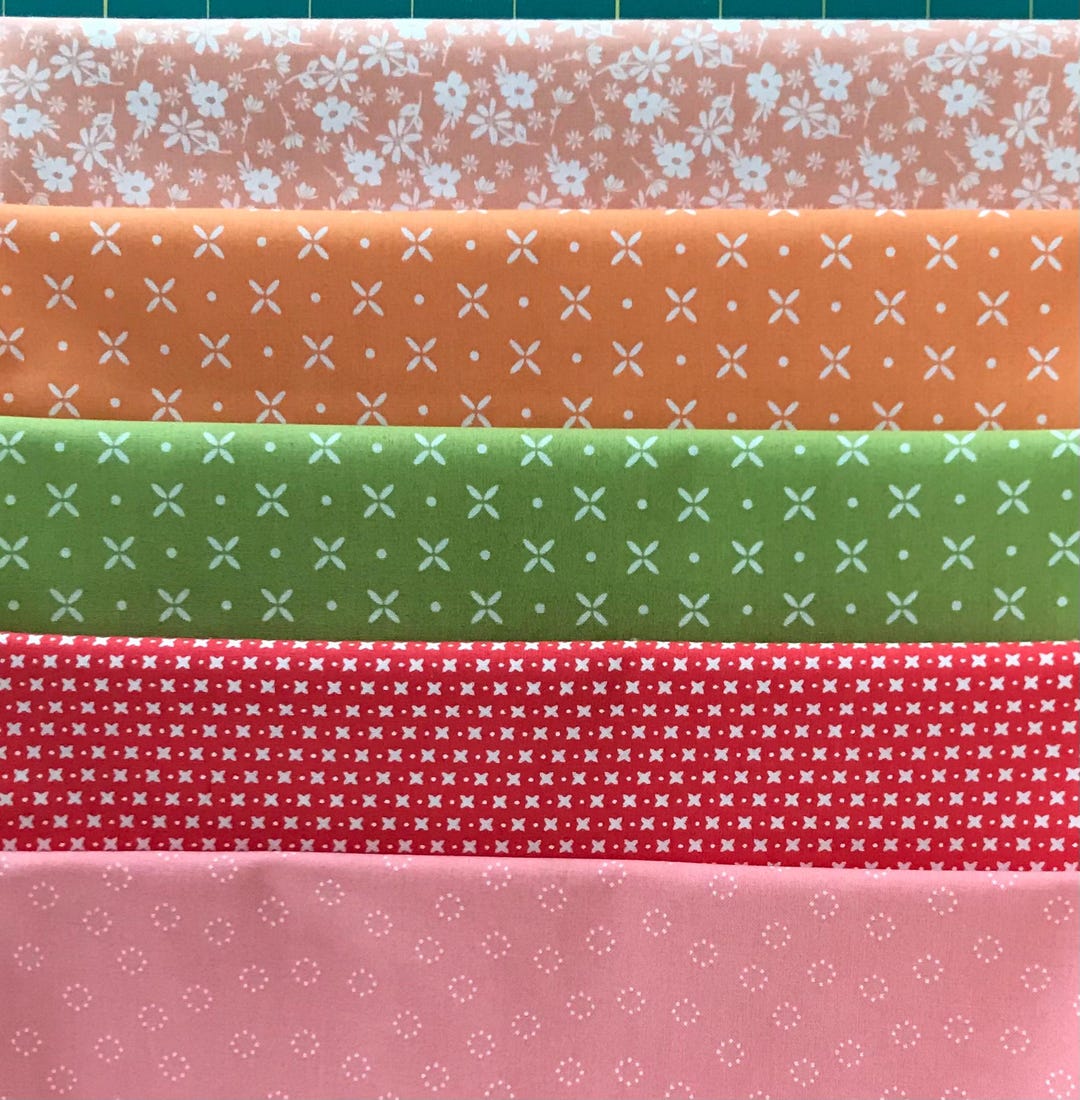 Sherri & Chelsi Assorted Collections - (5) 1/2 Yds Bundle for Moda - 2 ...