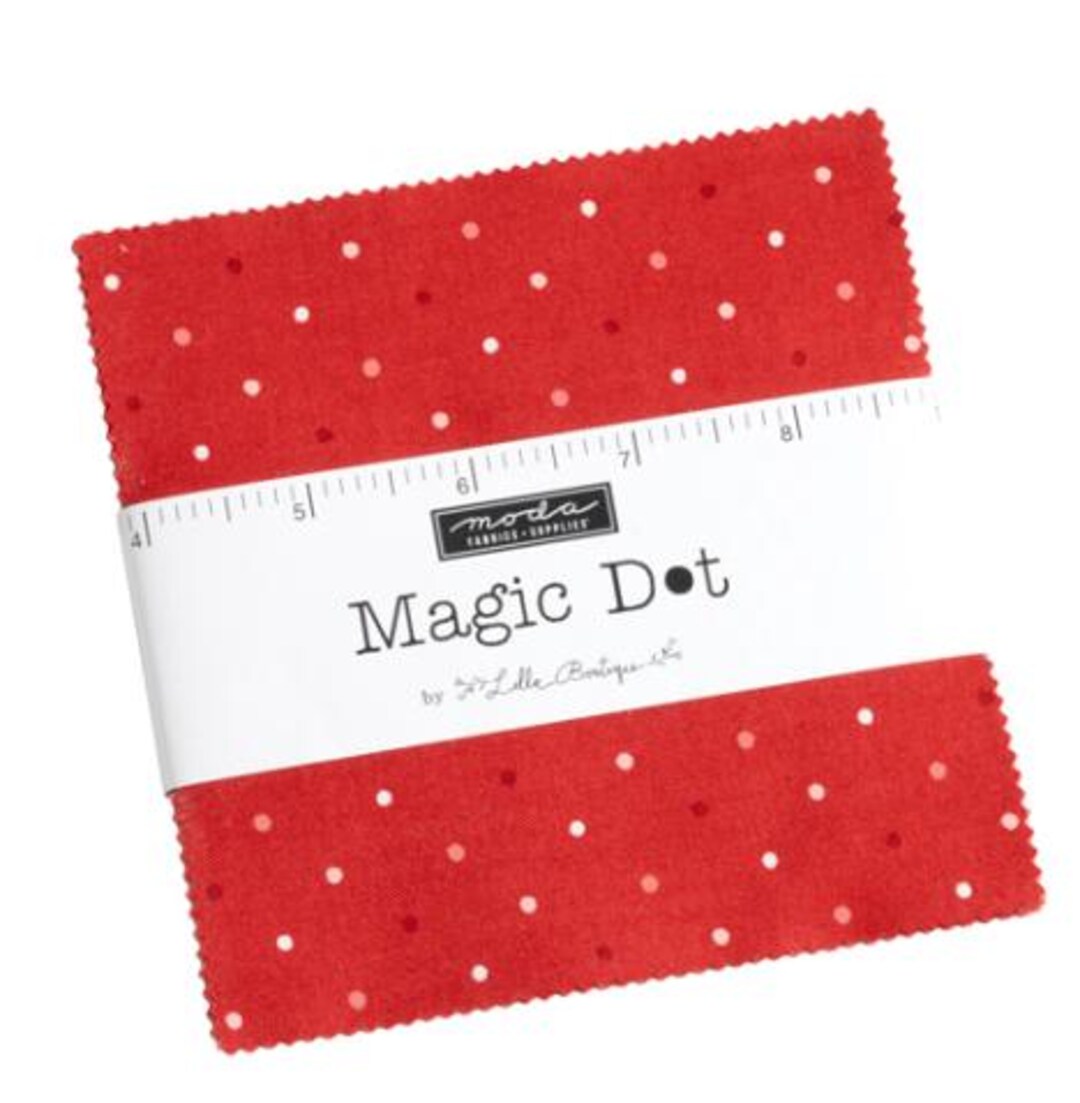 Magic Dot Charm Pack (42 Pieces) by Lella Boutique for Moda - 5 ...