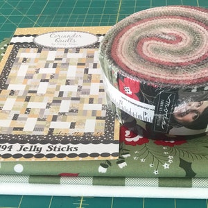 Starberry Quilt Kit by Corey Yoder- (green Floral Border) - 56” X 68 ...