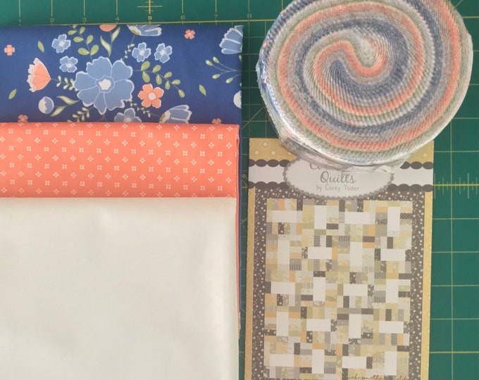 Bleu De France by French General for Moda Quilt Kit 60 X 72 Brightly ...