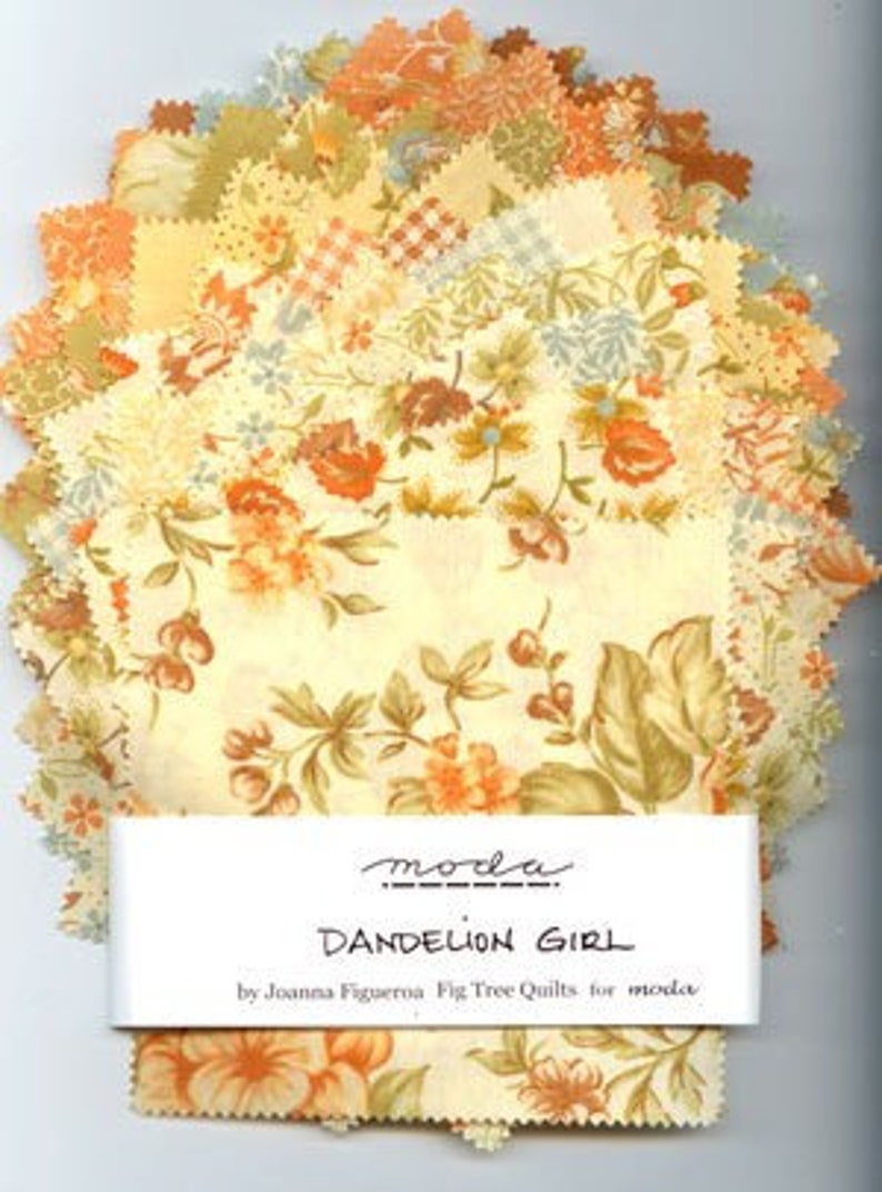 OOP Dandelion Girl Jelly Roll by Fig Tree Quilts for Moda 40 - Etsy