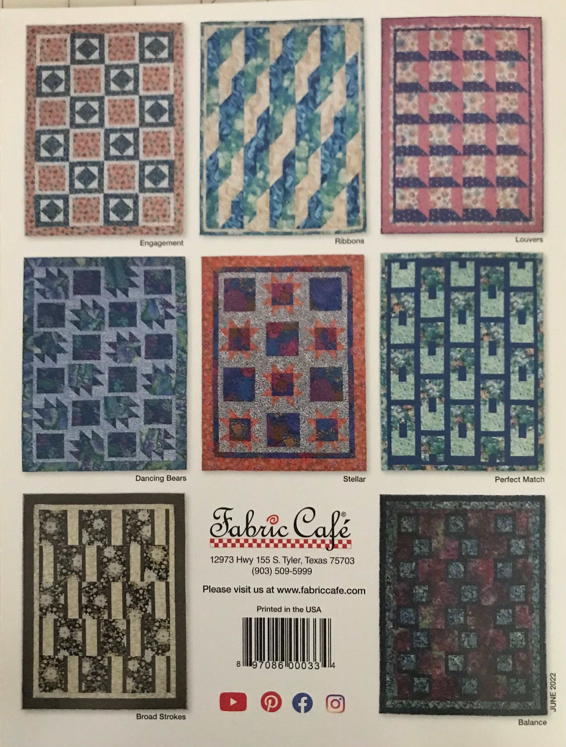 Fabric Cafe Quilts 3 Yard Quilts on the Double 3 Yard Quilts - Etsy