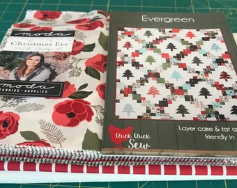 Christmas Eve Panel 58” X 73” by Lella Boutique for Moda - Etsy