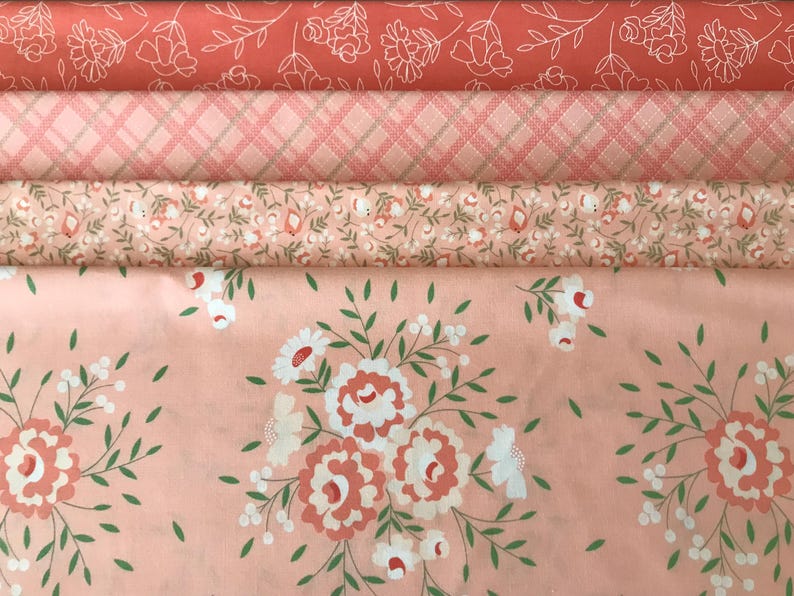 Abloom - 20 Fat Quarters + 1 YD Panel Bundle by Corey Yoder for Moda - Etsy
