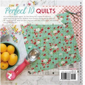 Perfect 10 Quilts Book Featuring Its Sew Emma Patterns by Creative Grids 16 Patterns - Etsy