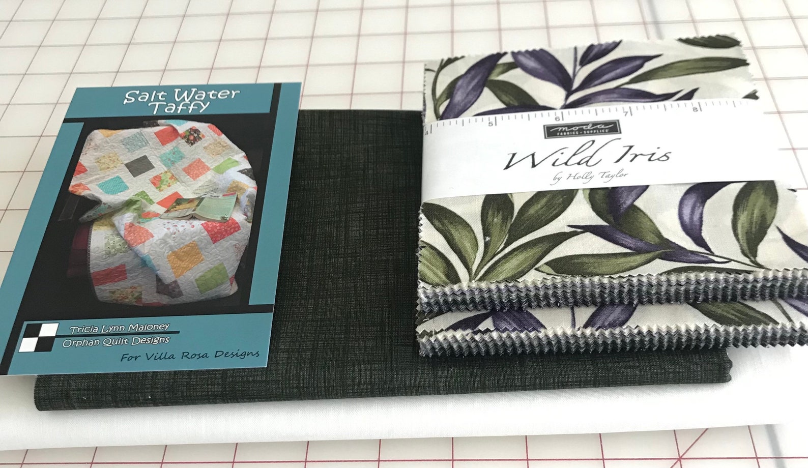 Wild Iris Quilt Kit by Holly Taylor for Moda-52x58 - Etsy