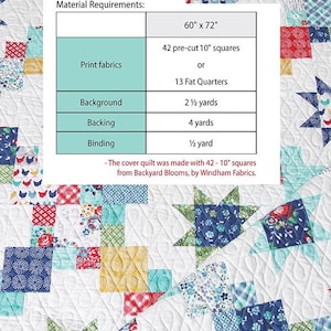 Bleu De France by French General for Moda Quilt Kit 60 X 72 Brightly ...