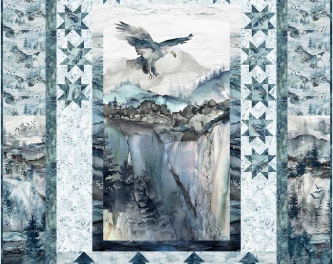 Soar Beneath the Stars Quilt Kit 60” X 79 1/2” - Fabric by Northcott - Etsy