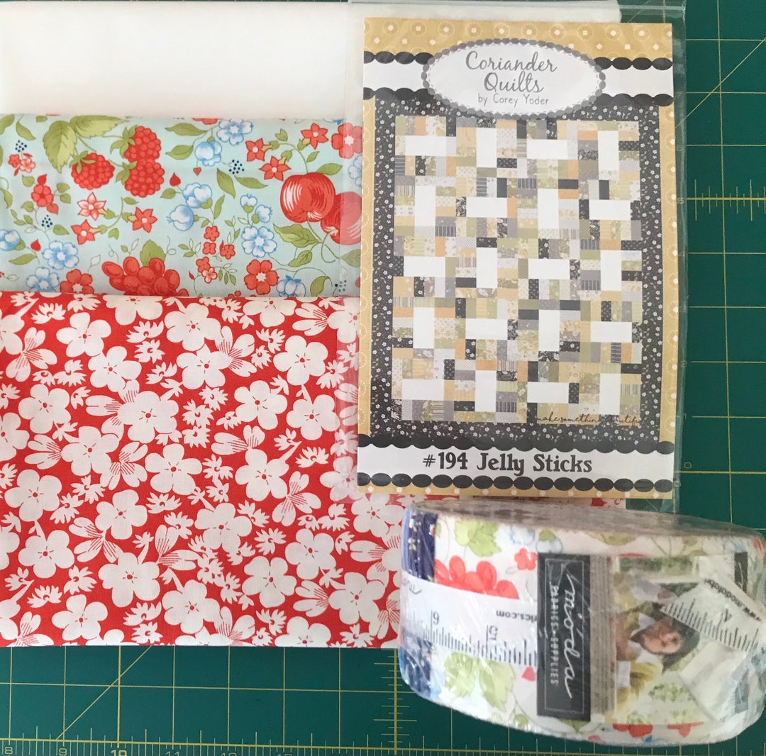 Fruit Cocktail Quilt Kit by Joanna Figeuroa of Fig Tree Co for Moda- 56 ...