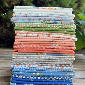 Peachy Keen 34 Piece Fat Eighth Bundle by Corey Yoder for Moda - Etsy