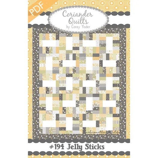 Buttercup and Slate Quilt Kit by Corey Yoder Cloud white - Etsy