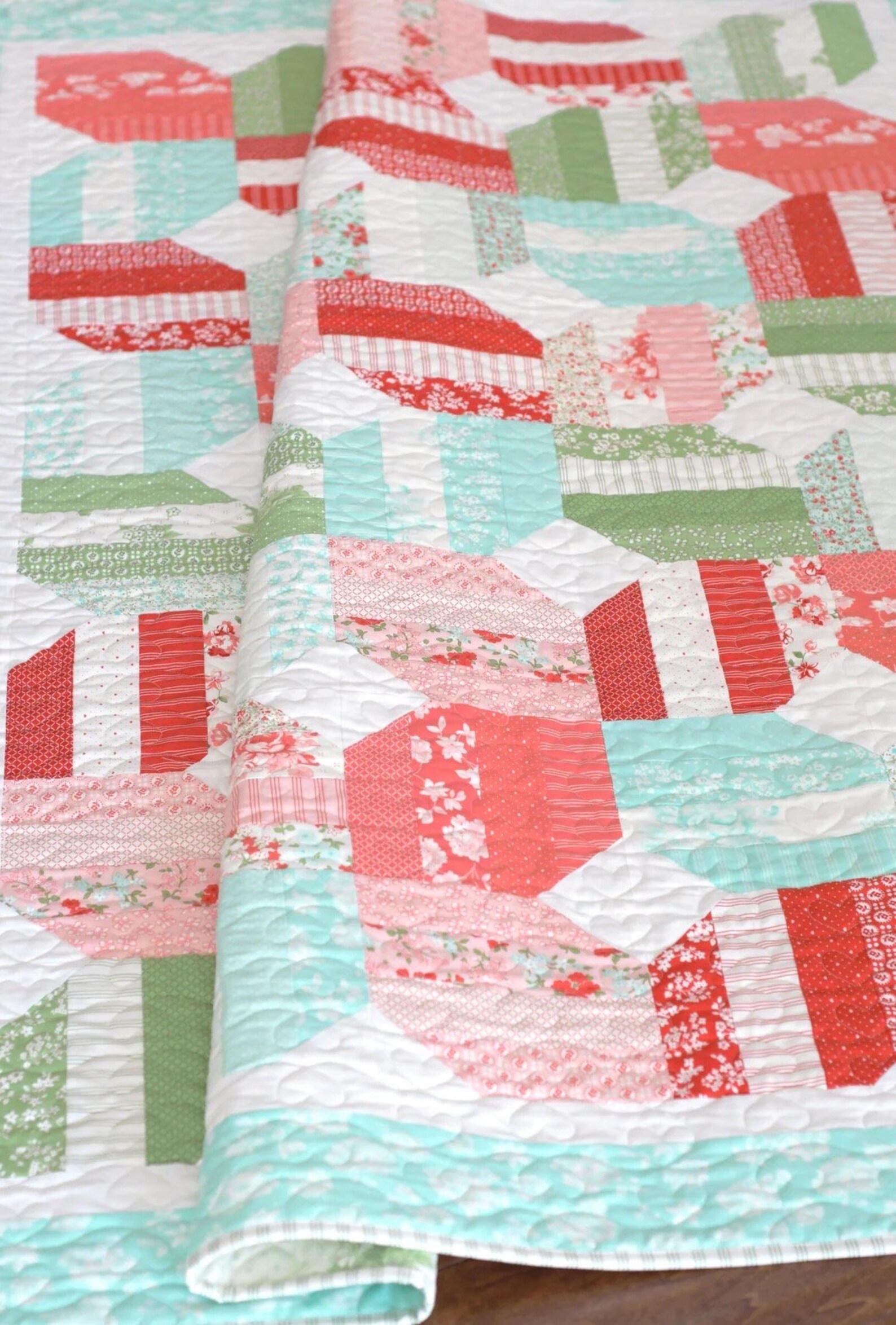 Jellybeans Quilt Kit by Camille Roskelley for Moda 60 X 76 - Etsy