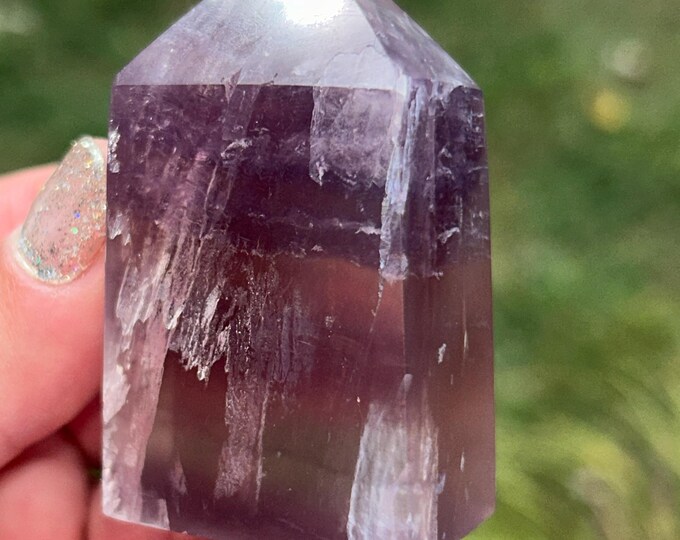 STUNNING Fluorite & Mica Tower | RAINBOW Inclusions | Birthday Gift ...