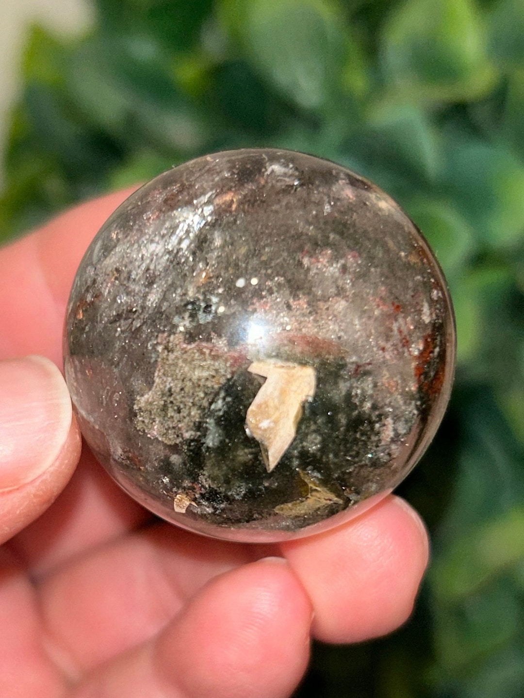 BEAUTIFUL Small Garden Quartz Sphere Mothers Day Gift Gift for Her Gift ...