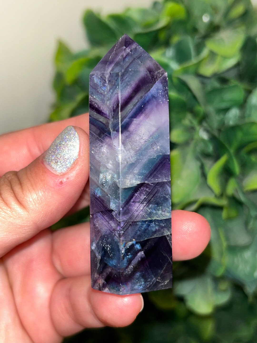 BEAUTIFUL Rainbow Fluorite Tower Lots of Rainbows Birthday Gift Gift ...