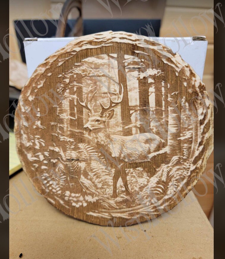 Deer Hunting Laser Engraving Design Glowforge Laser Engraving File ...