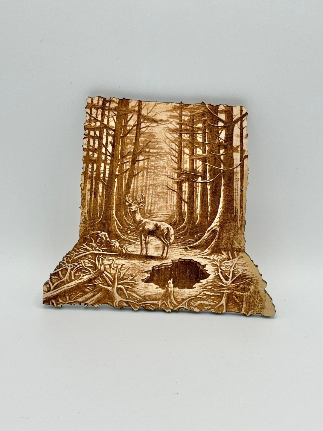 Deer | Hunting | Laser Engraving Design | Glowforge | Laser Engraving ...
