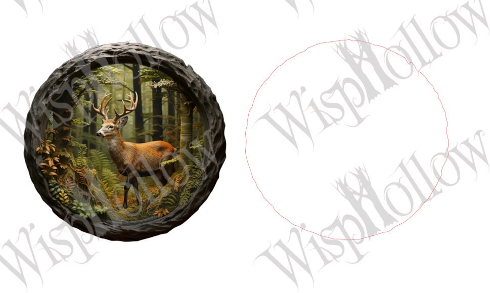 Deer Hunting Laser Engraving Design Glowforge Laser Engraving File ...