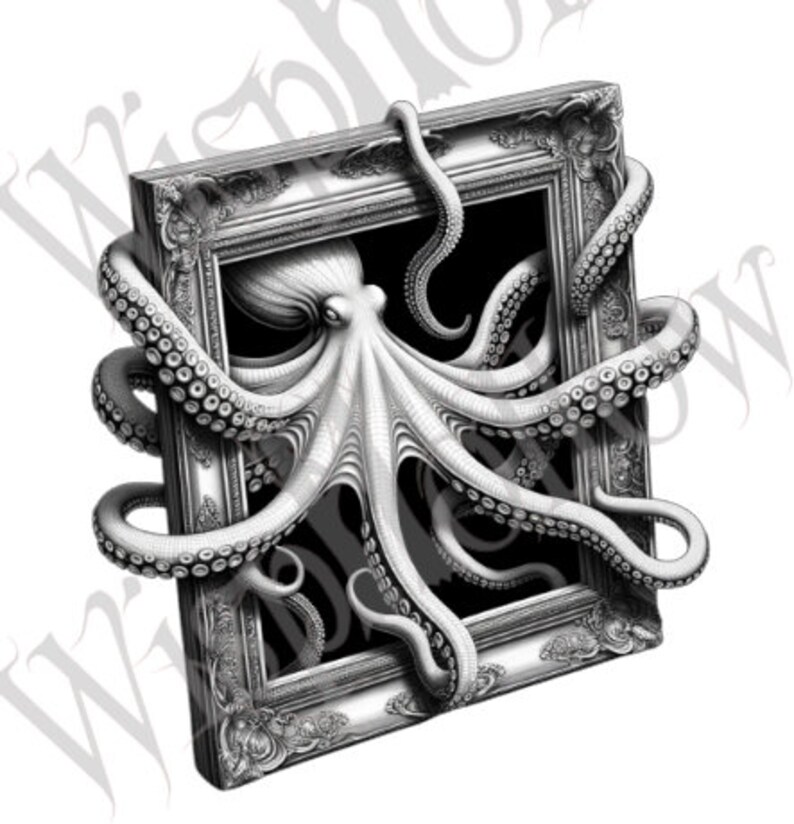 3D Octopus Octopus Laser Engraving Design Glowforge Laser Engraving ...