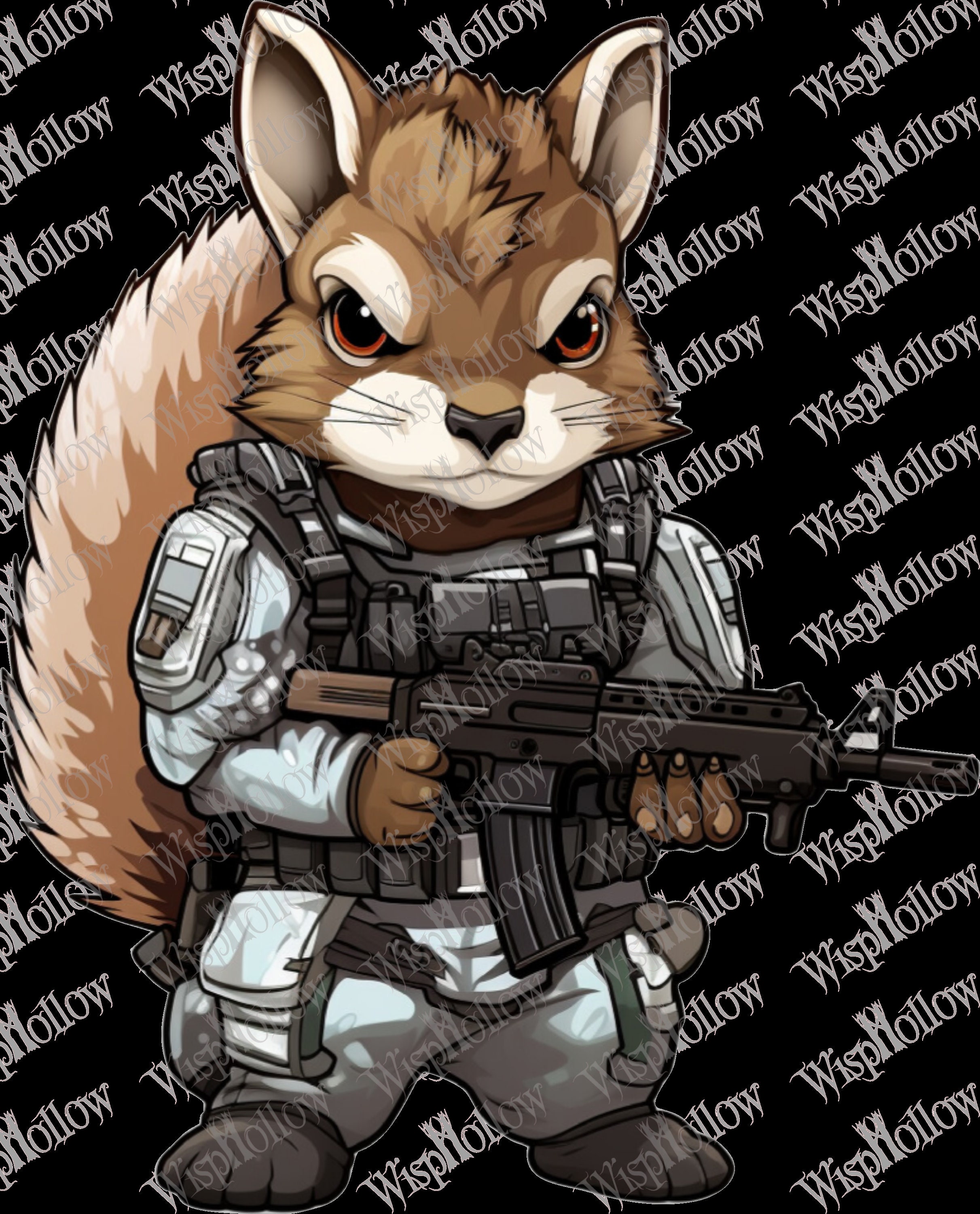 Squirrel Combat Squirrel Laser Engraving Glowforge Laser Engraving File ...