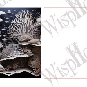 Fish | Underwater | Laser Engraving Design | Glowforge | Laser ...