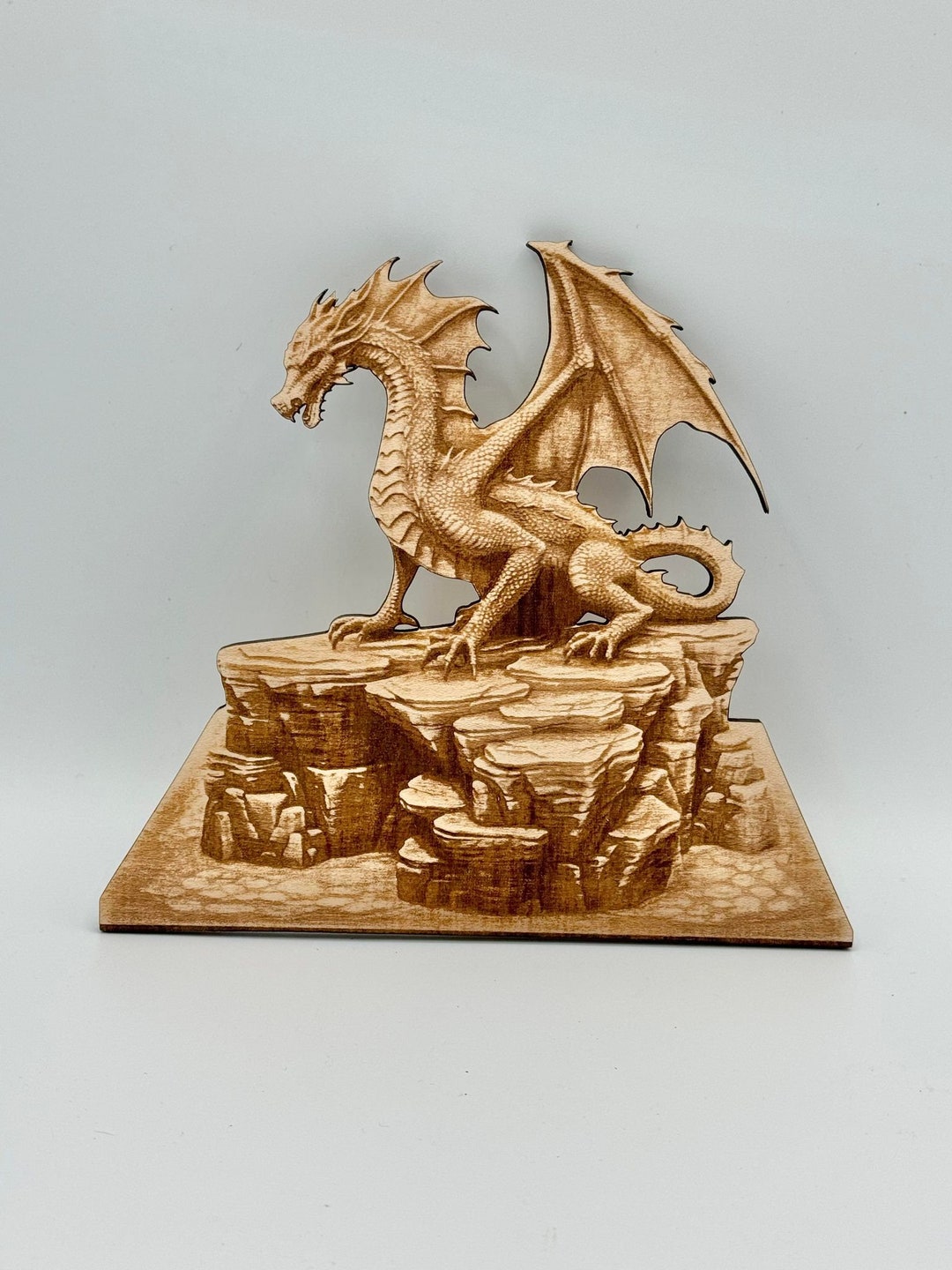 Dragon | Fantasy Dragon | Laser Engraving Design | Glowforge | Laser ...