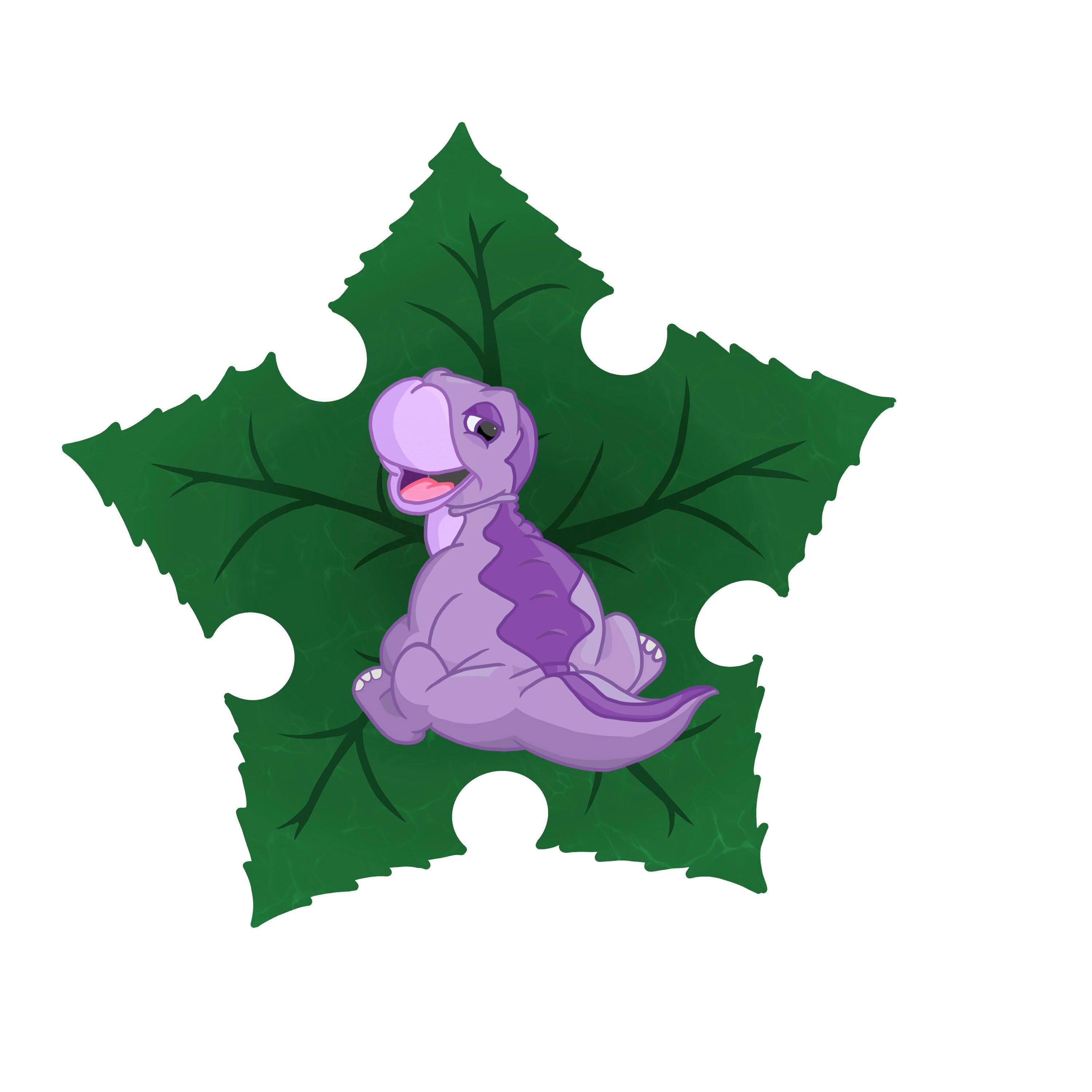 Little Foot's Tree Star Sticker - Etsy