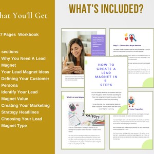 Workbook Template Printable, Lead Magnet Workbook Template, Challenge ...