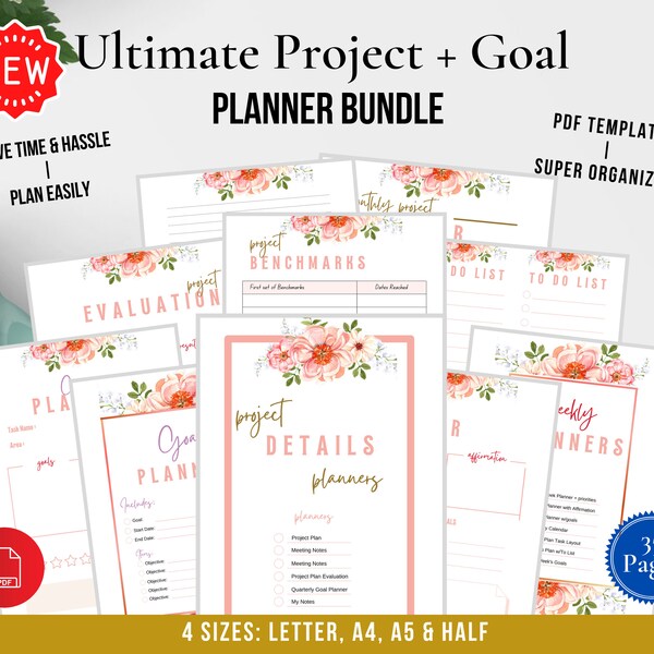 Project Planner - Etsy