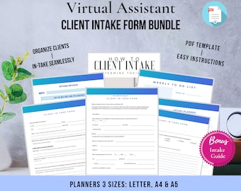 Client Intake Packet - Etsy