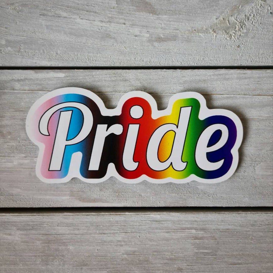 LGBTQ Progress Pride Sticker - Etsy