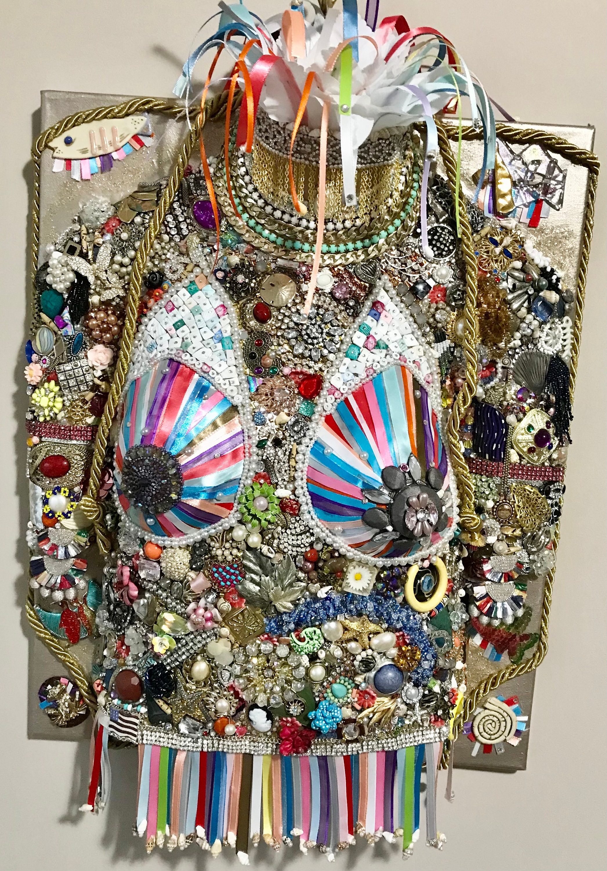 Bejeweled Canvas Body Art - Etsy