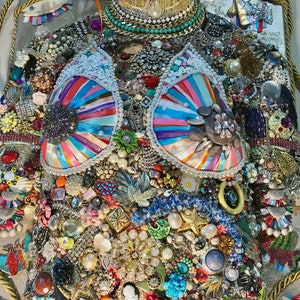Bejeweled Canvas Body Art - Etsy