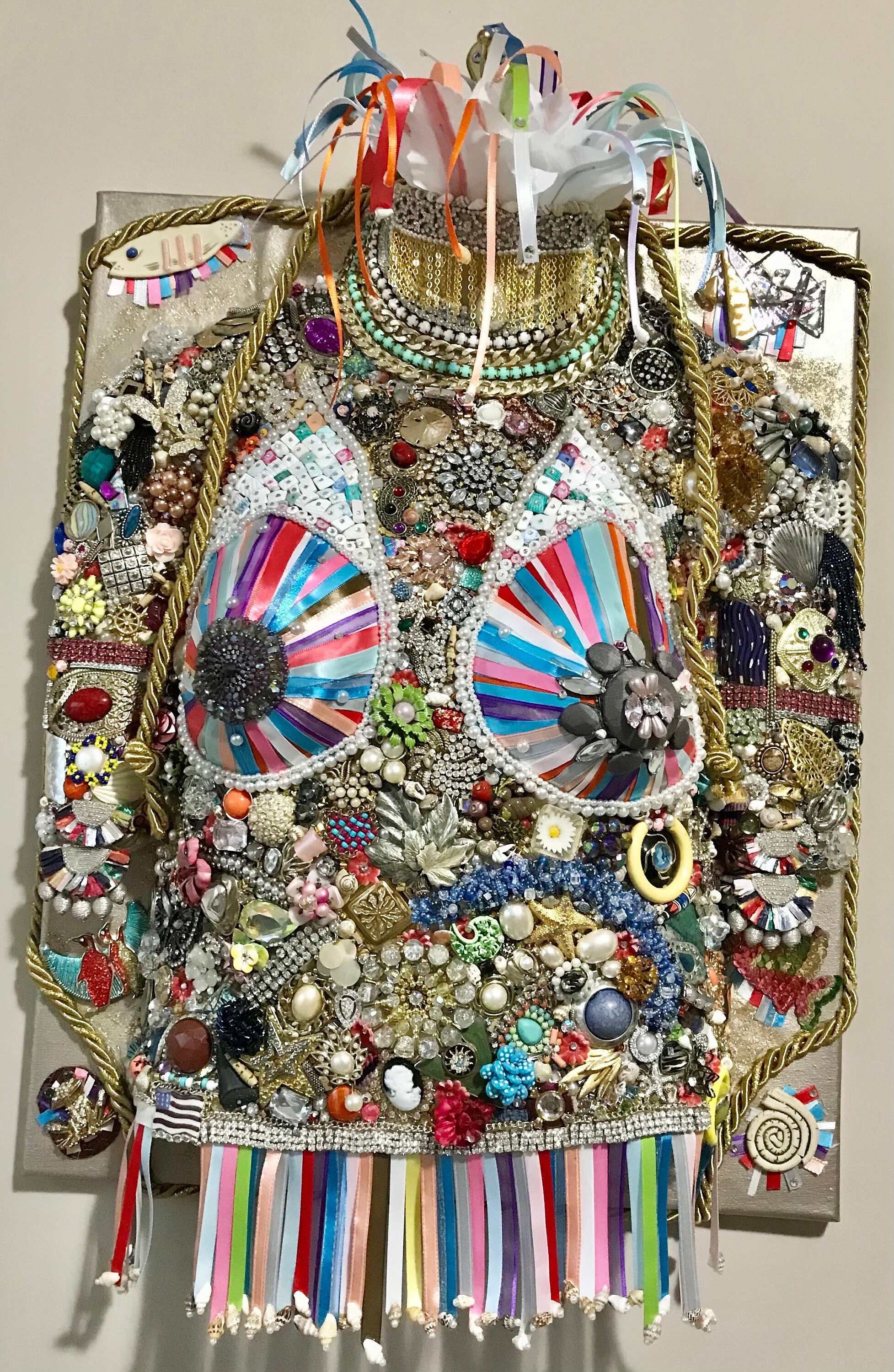 Bejeweled Canvas Body Art - Etsy