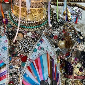 Bejeweled Canvas Body Art - Etsy