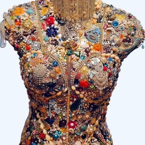 Bejeweled Mannequin Shelly for Beach Lovers - Etsy