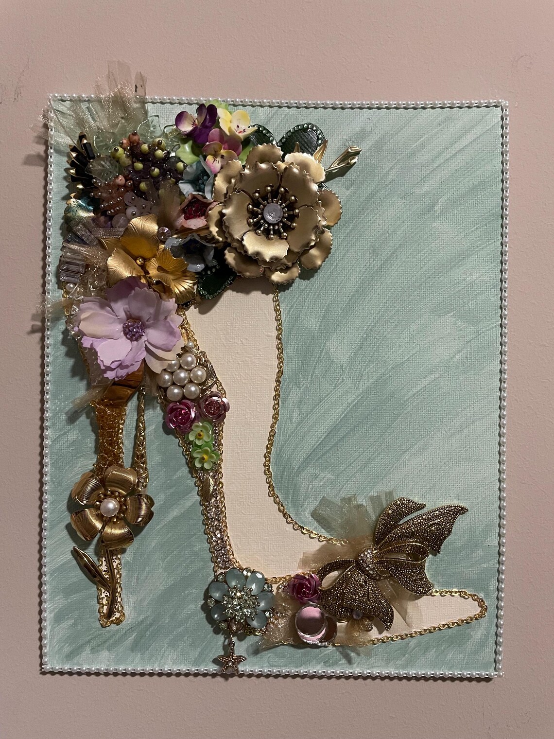 Canvas Creation for Shoe Lovers - Etsy