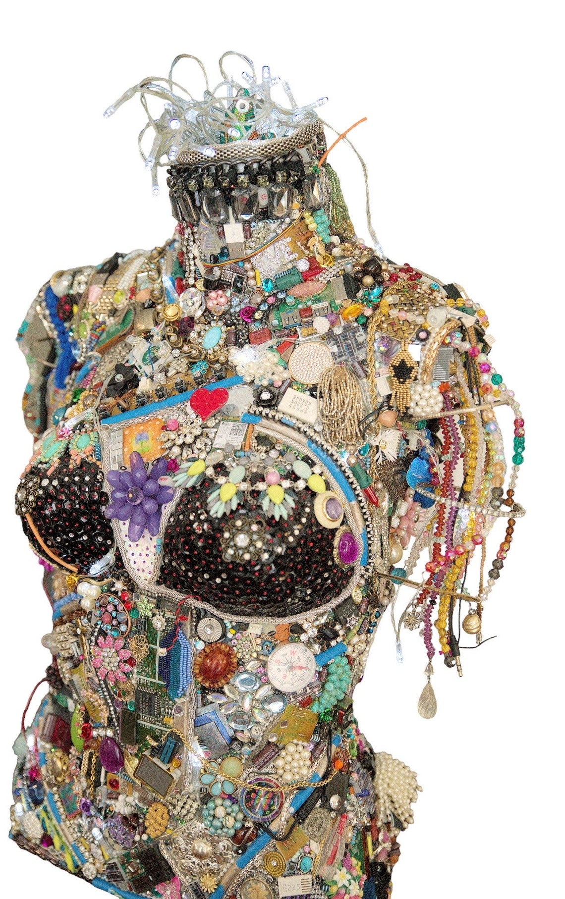 Bejeweled Mannequin a Sci-fi Piece. Meet Cyborg-eve - Etsy