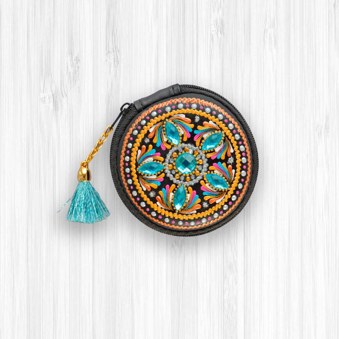 Pill Box for Purse Mini Stash Box Ring Bearer Box Earring Organizer for ...