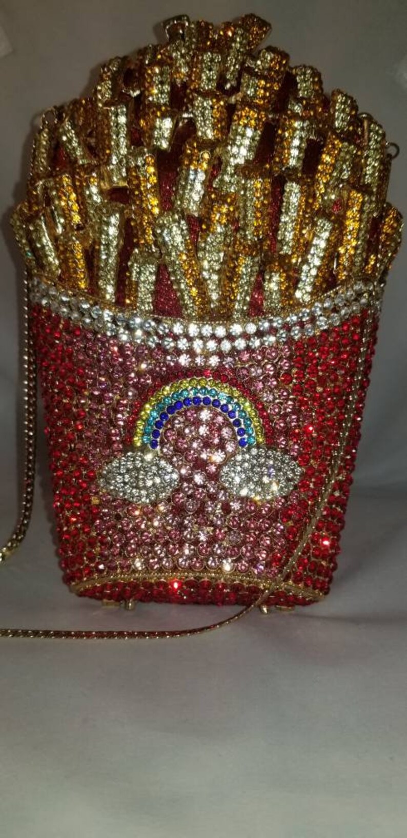 Crystal Fry Clutch minaudiere Bag - Etsy UK