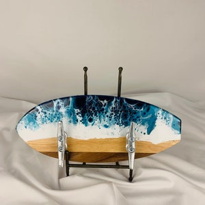 Surfboard Towel Rack, Key Holder, Coat Rack Surfboard Decor Surfboard ...