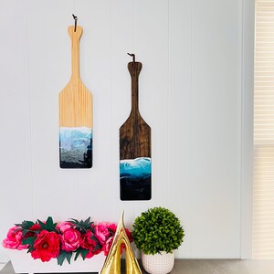 Personalized Coastal Paddle Board Wall Art Nautical Beach House Decor ...