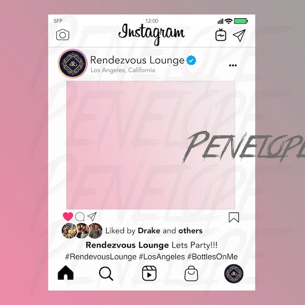 Instagram Photo Frame Prop - Etsy