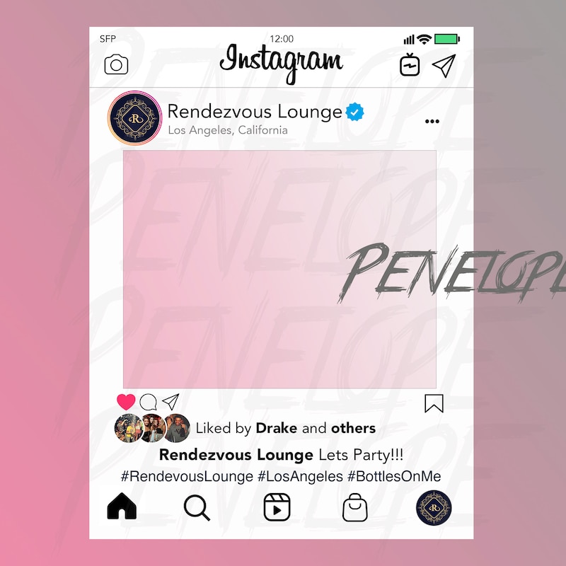Instagram Frame - Etsy
